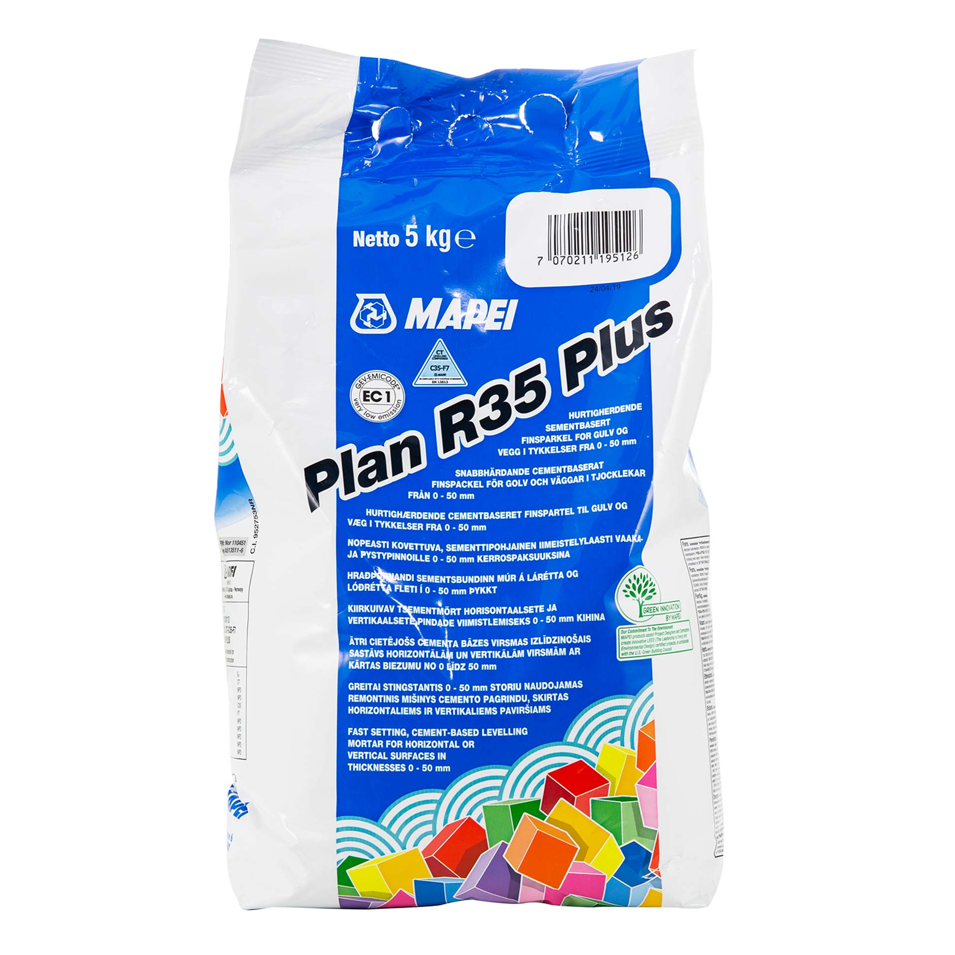 Tasoite Mapei Plan R35 Plus 5kg | STARK verkkokauppa