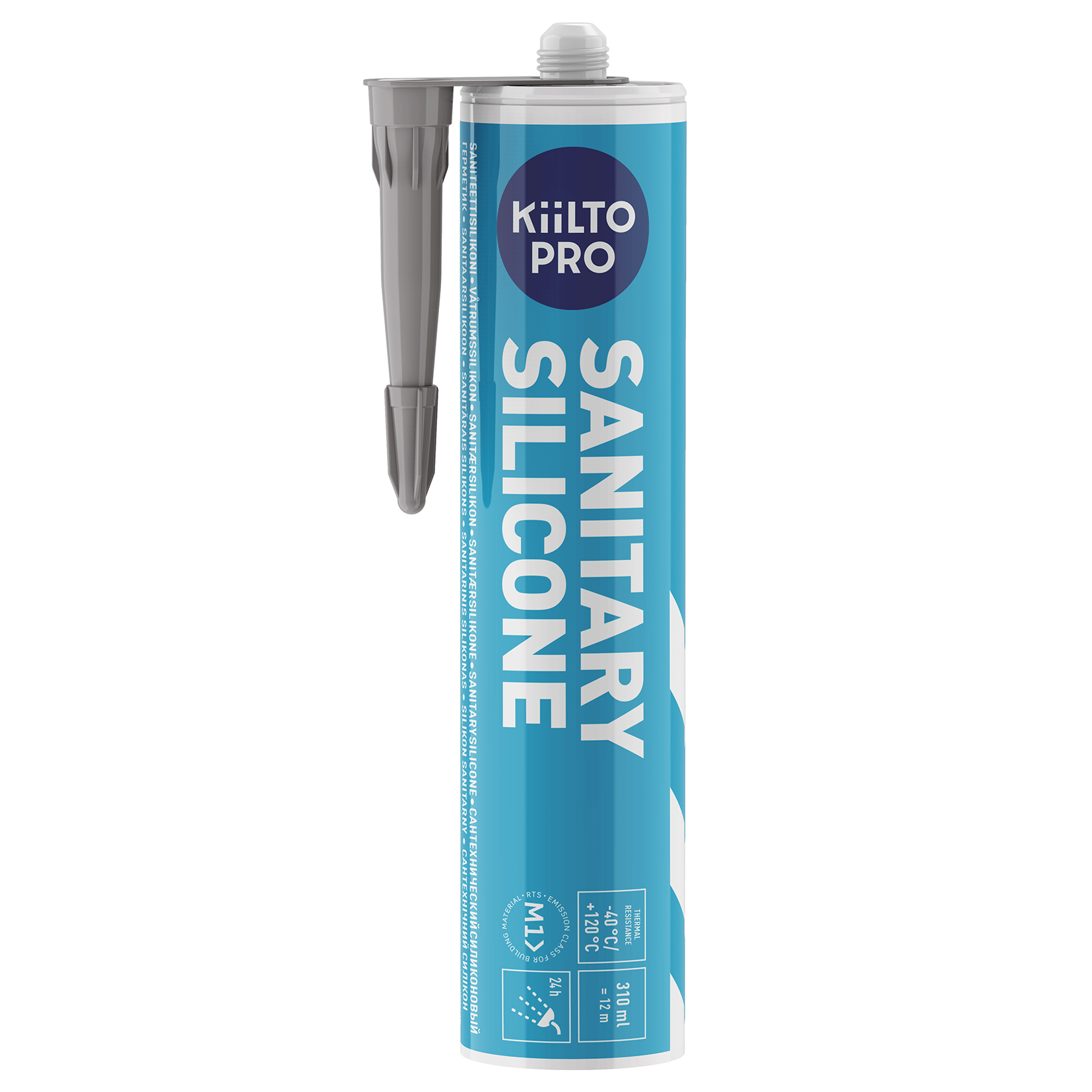 Saniteettisilikoni Kiilto Pro Sanitary Silicone 41 Stone 310 ml | STARK ...