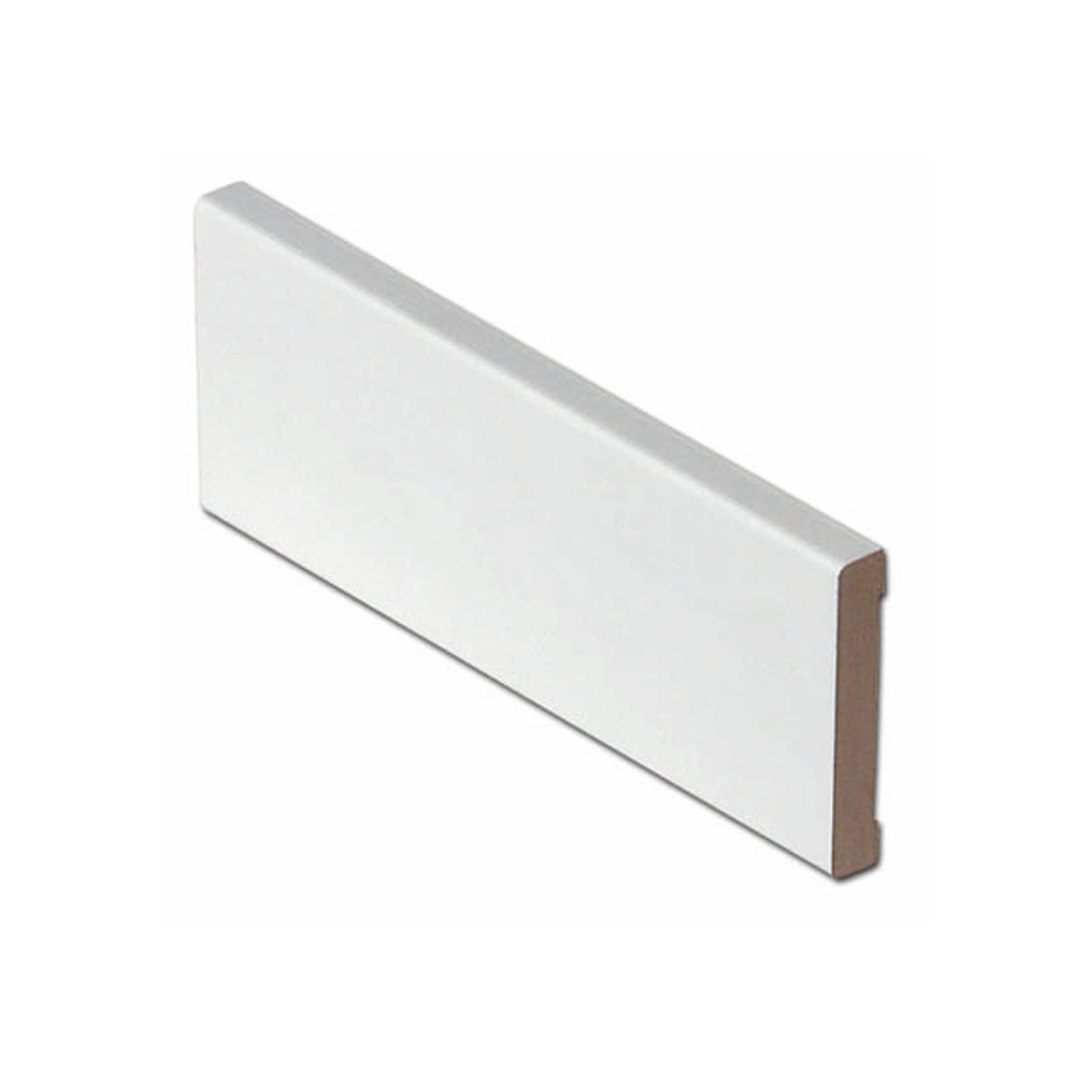 Peitelista RAW 12x58x2200 mm MDF valkoinen | STARK verkkokauppa