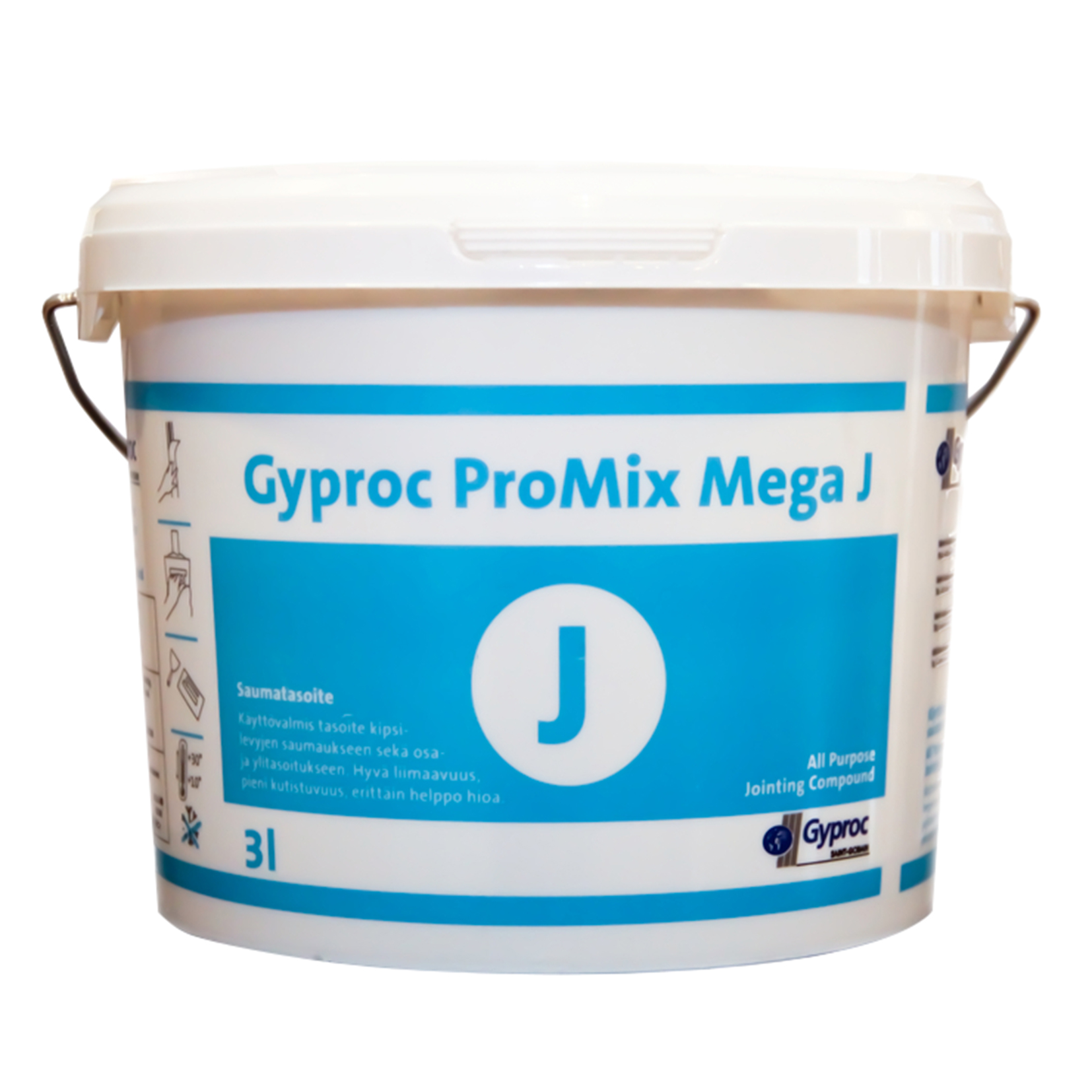 Valmistasoite Gyproc Promix MegaJ 10 l | STARK verkkokauppa